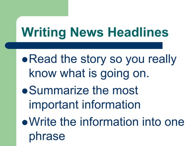 How to write a headline (step-by-step approach).ppt