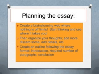 How to write a history essay | PPTX