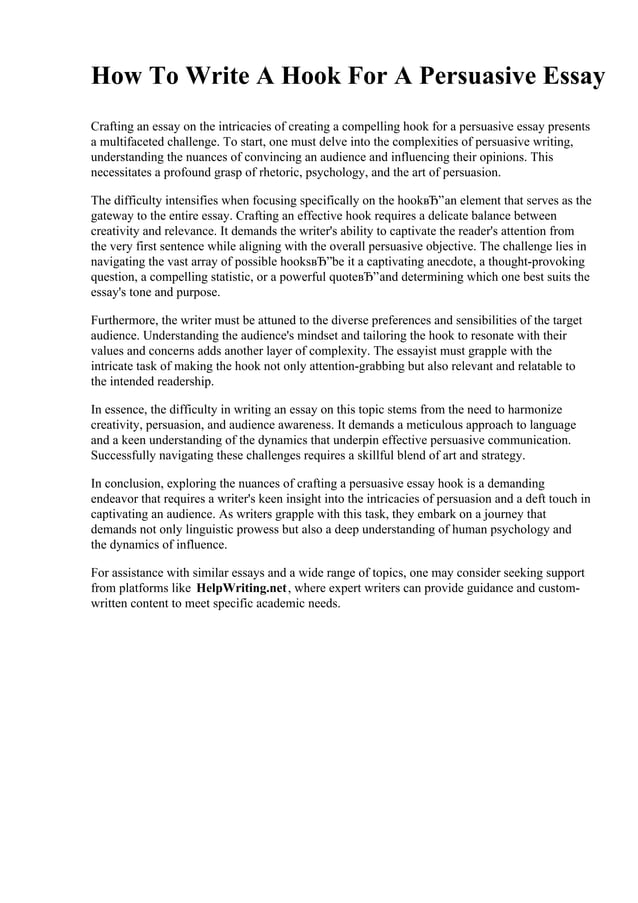How To Write A Hook For A Persuasive Essay.pdf