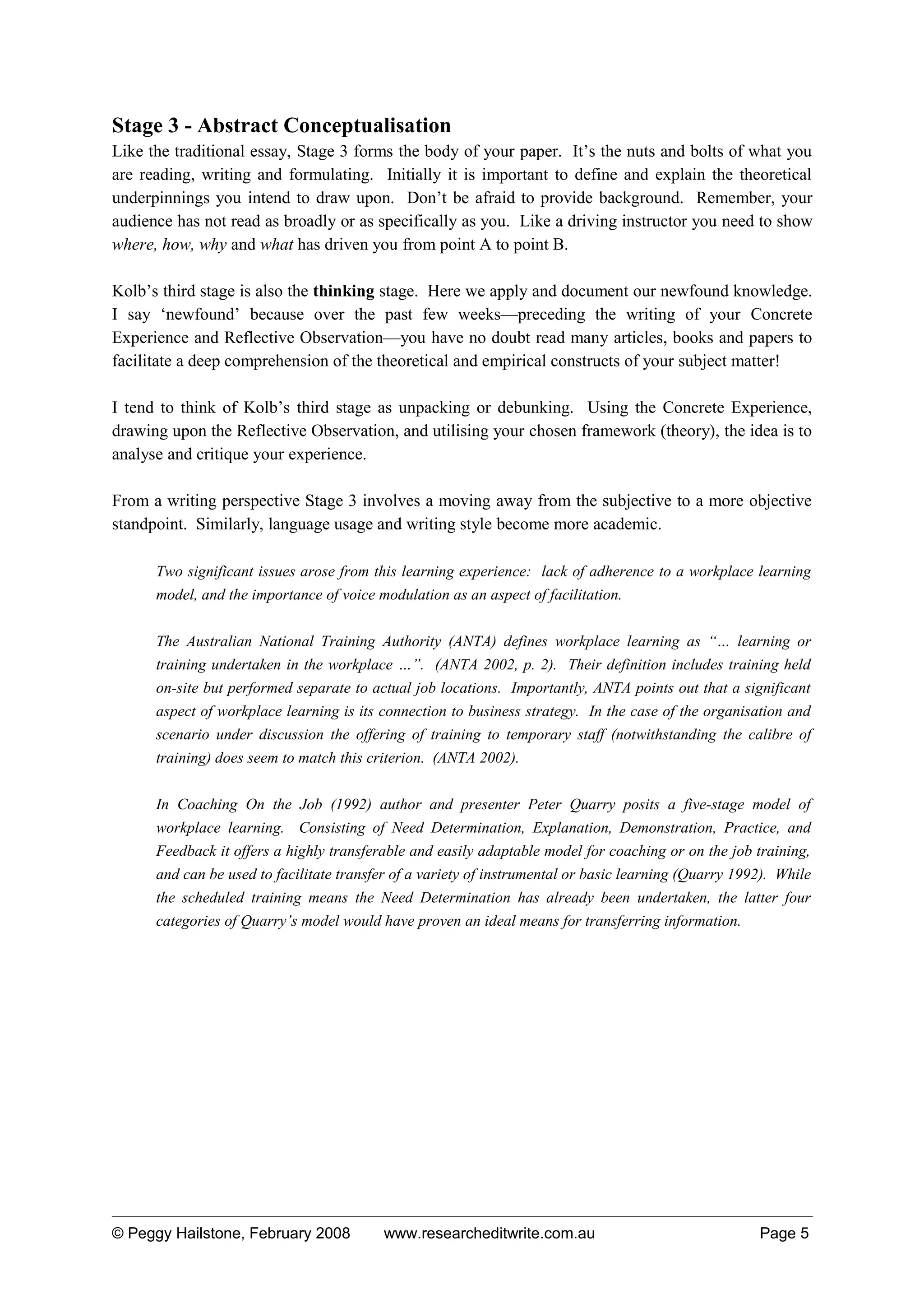 How to write_a_kolb_paper | PDF