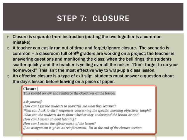 How to write a lesson plan | PPTX