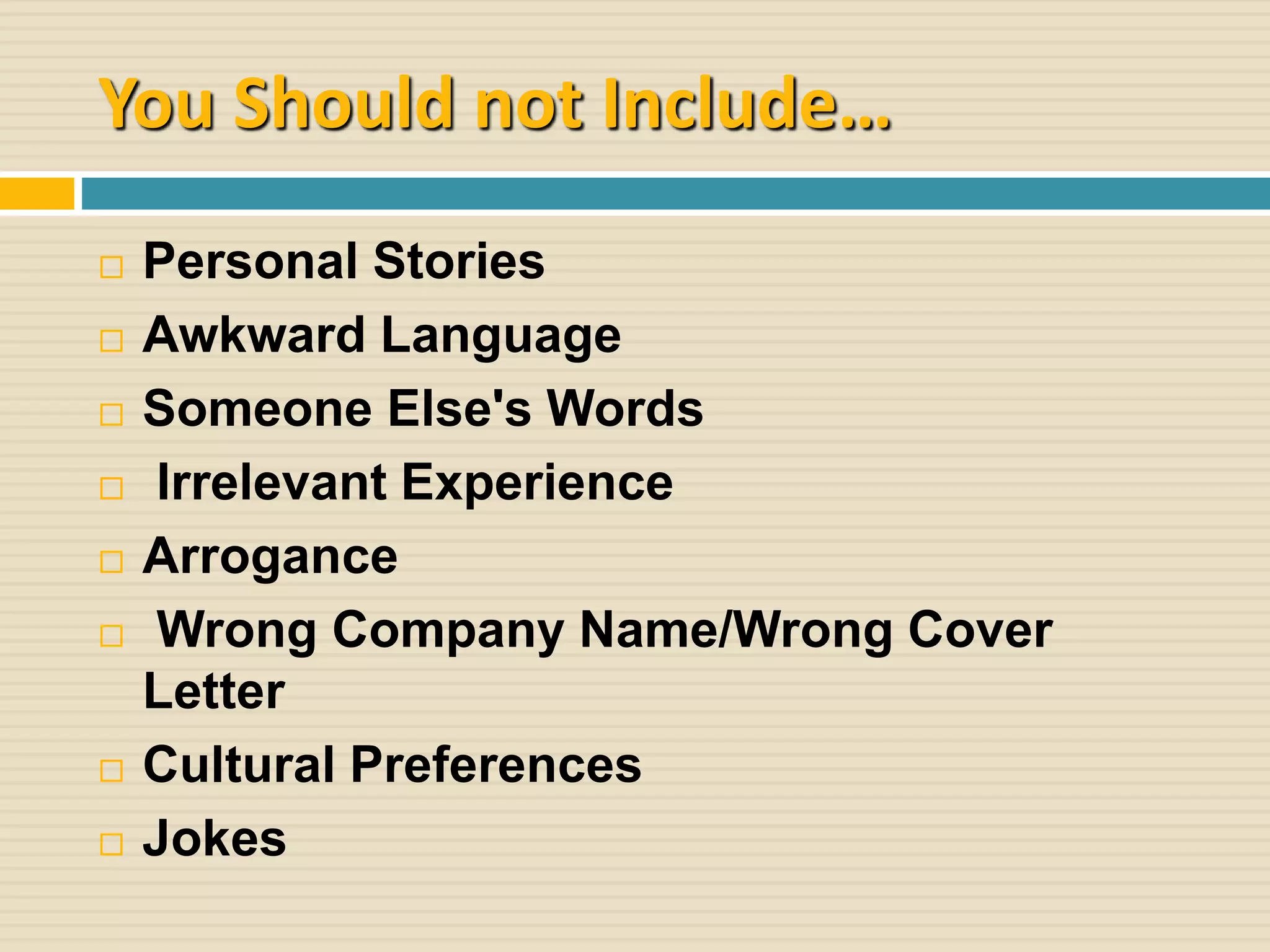 How to write a letter | PPTX