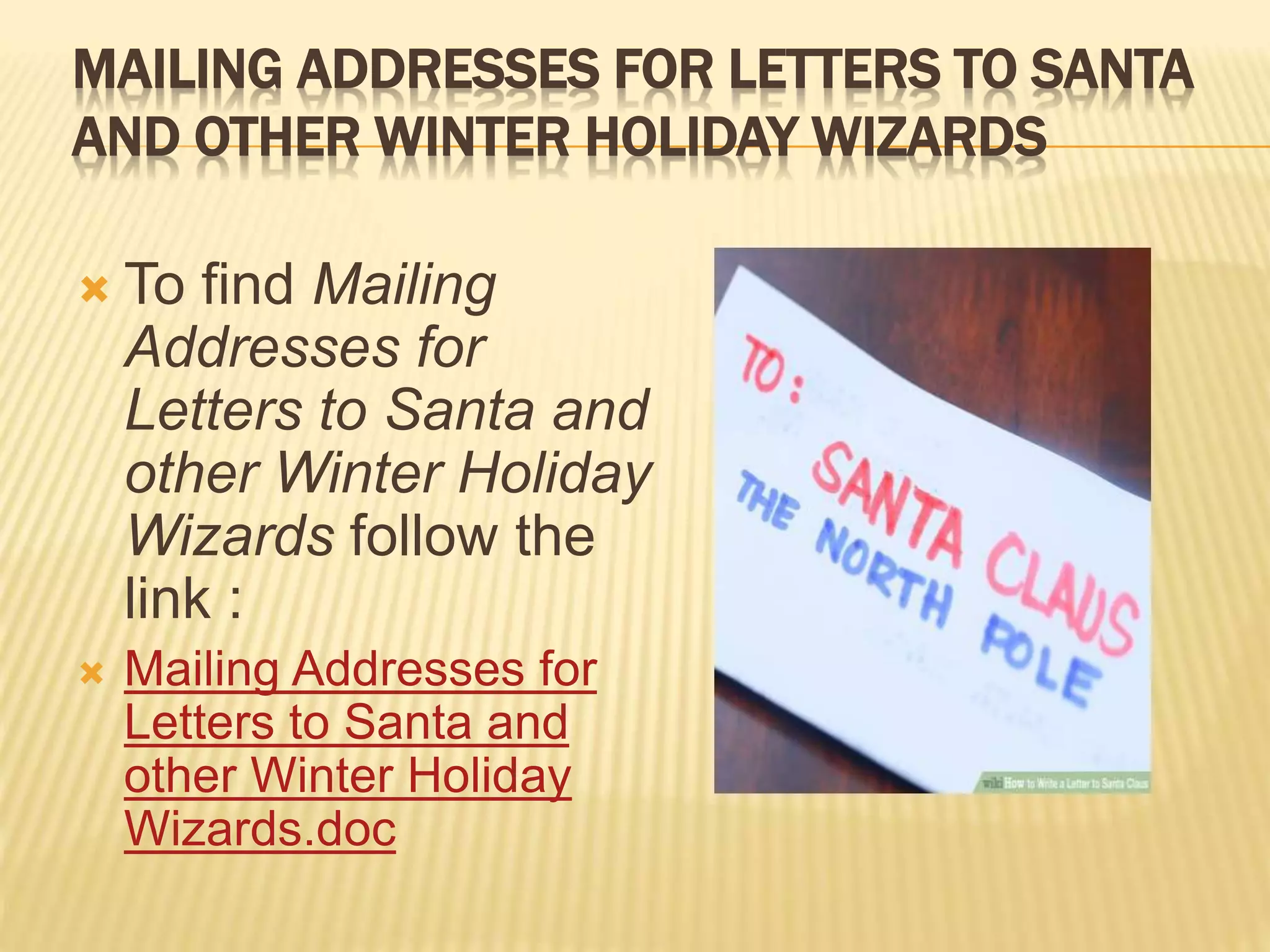 How to write a letter to father frost | PPTX