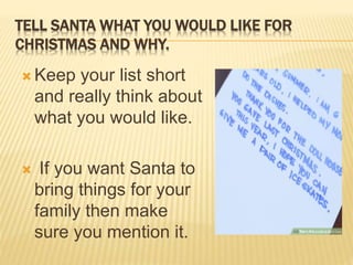 How to write a letter to father frost | PPTX