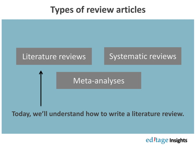 How to write a literature review | PPTX | Publishing Industry | Industries