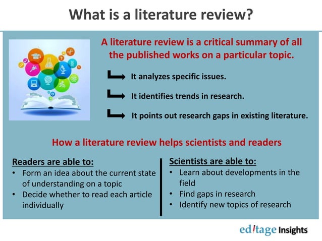 How to write a literature review | PPTX | Publishing Industry | Industries
