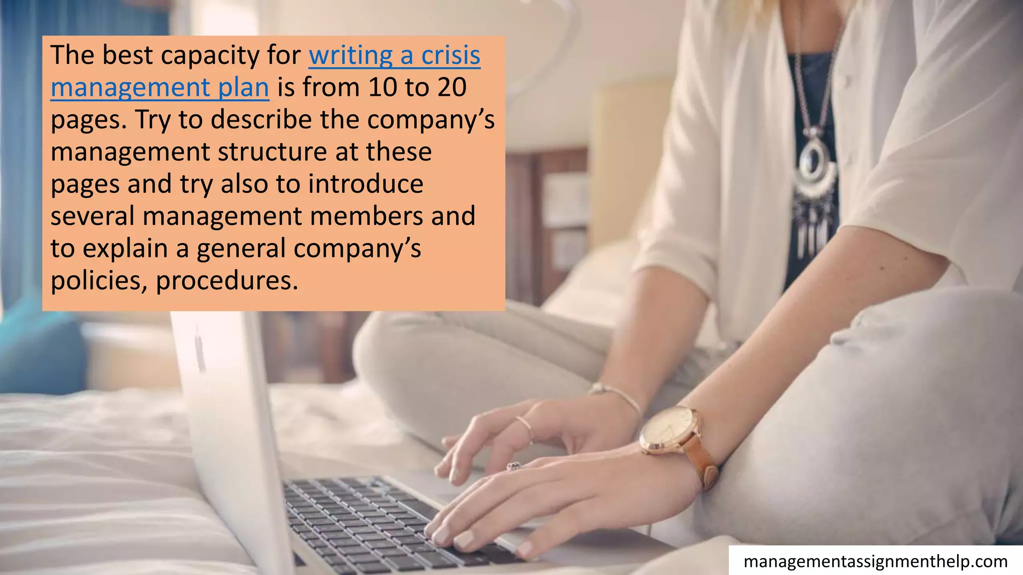 How to Write a Management Plan | PPT