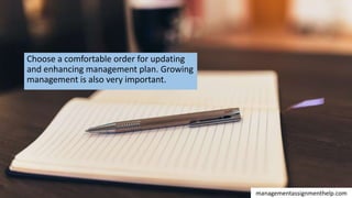 How to Write a Management Plan | PPTX | Business Administration | Business