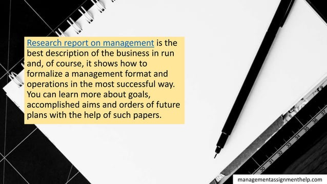 How to Write a Management Plan | PPTX | Business Administration | Business