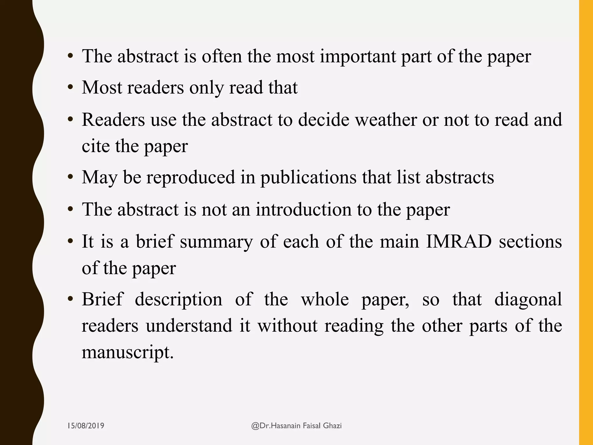 How To Write A Manuscript 2019 | Pdf