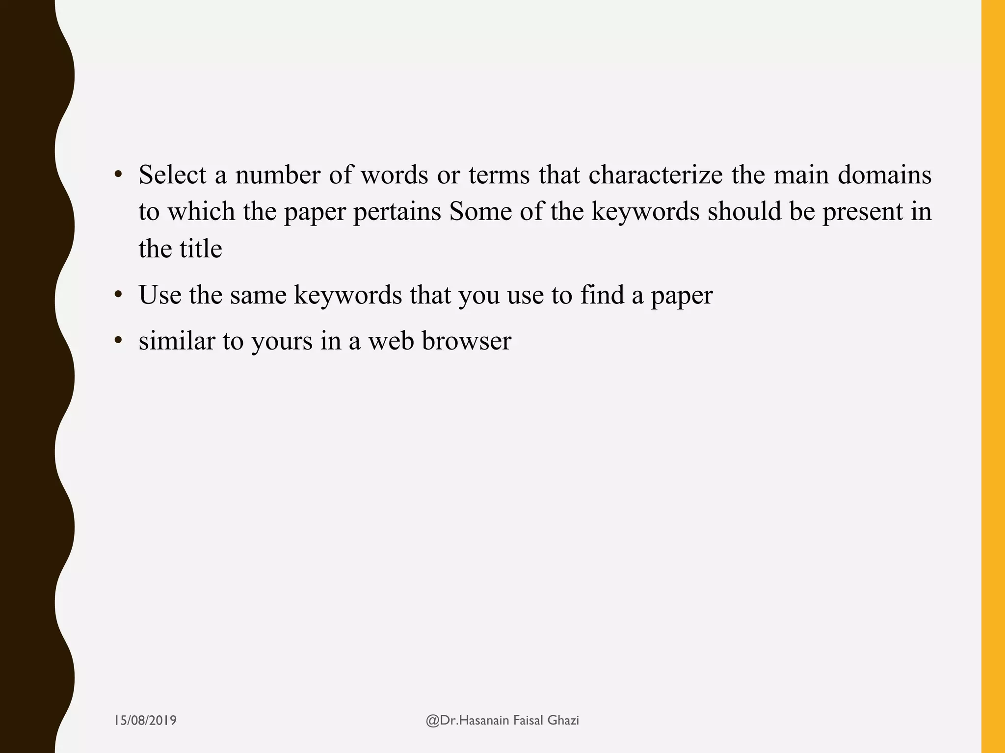 How to write a manuscript 2019 | PDF