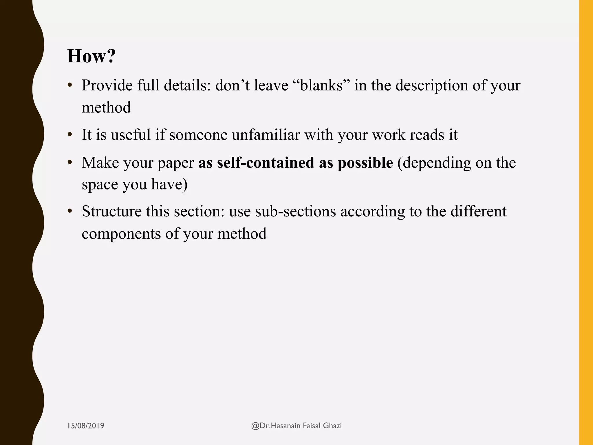 How to write a manuscript 2019 | PDF