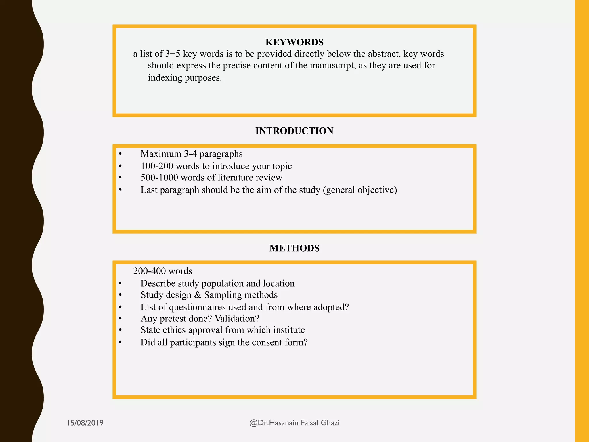 How to write a manuscript 2019 | PDF