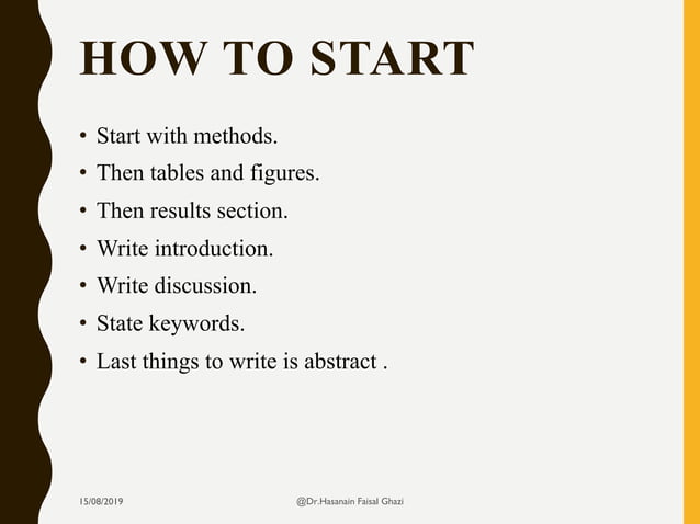 How to write a manuscript 2019 | PDF