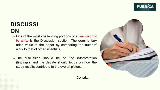 How to write a manuscript components and structure of manuscript ...