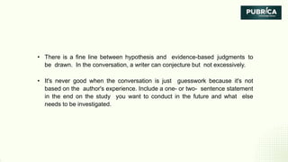 How to write a manuscript components and structure of manuscript ...