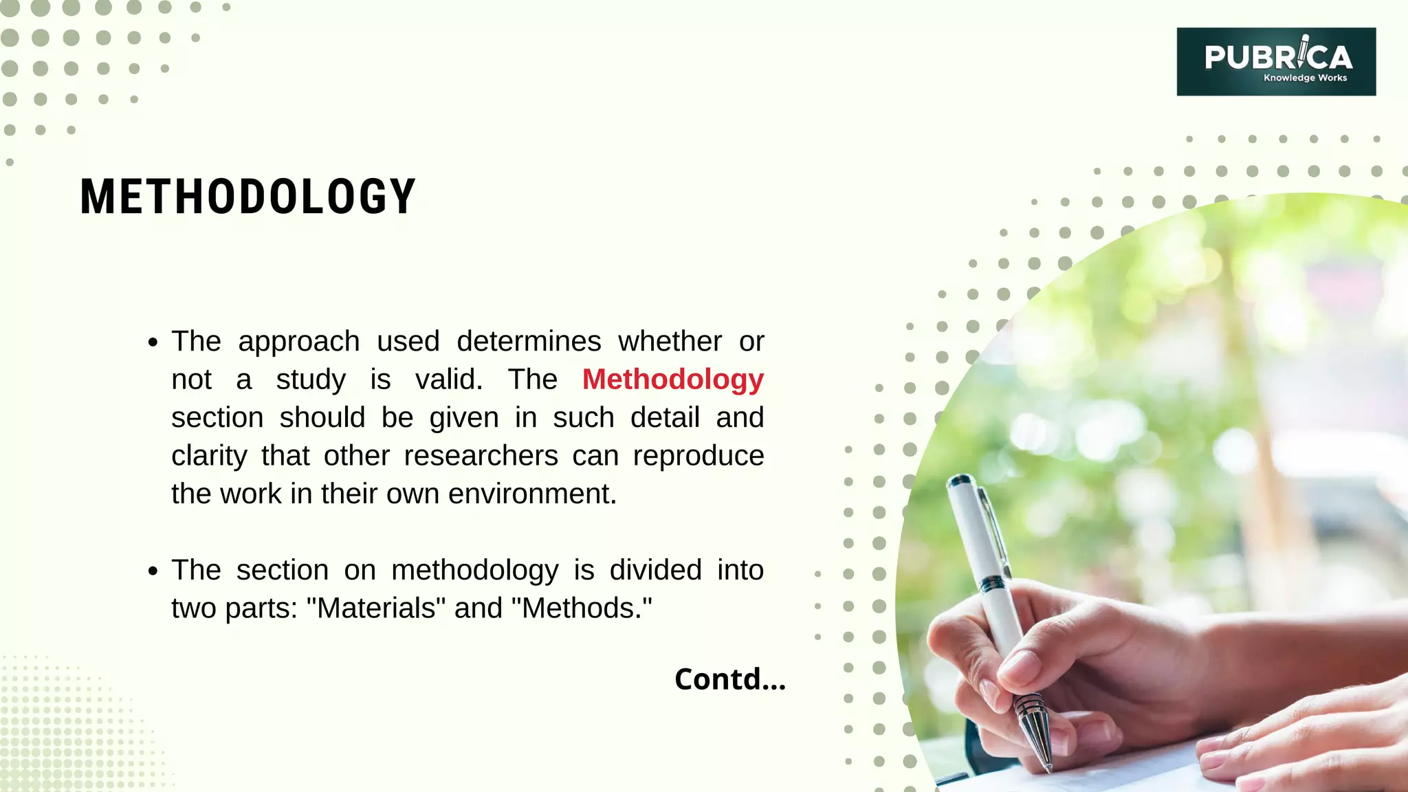 How to write a manuscript components and structure of manuscript ...