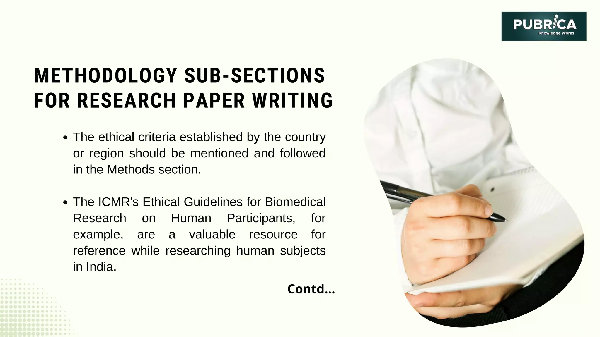 How to write a manuscript components and structure of manuscript ...