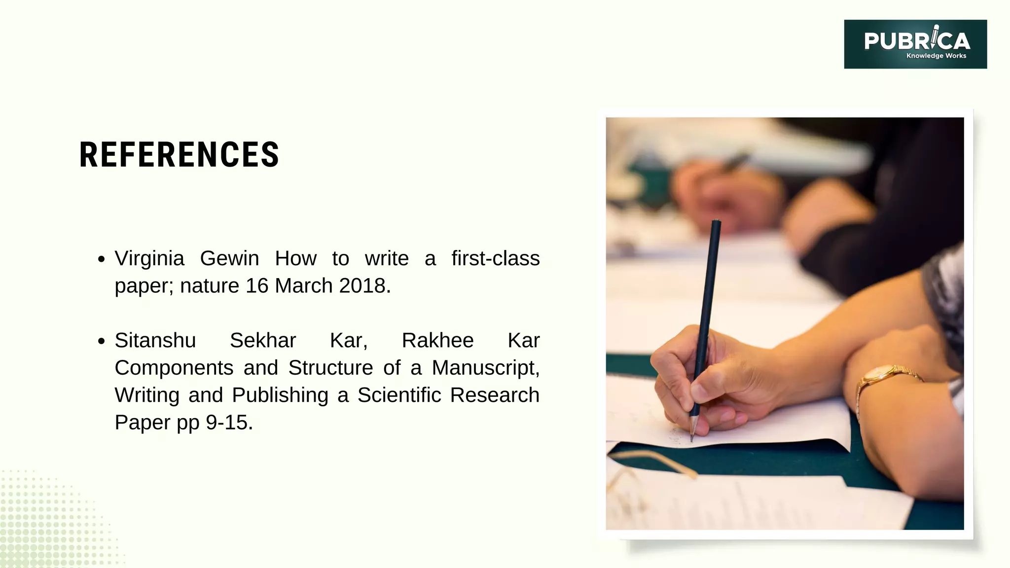 How to write a manuscript components and structure of manuscript ...