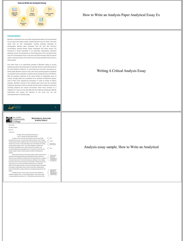 How To Write A Media Analysis Essay | PDF