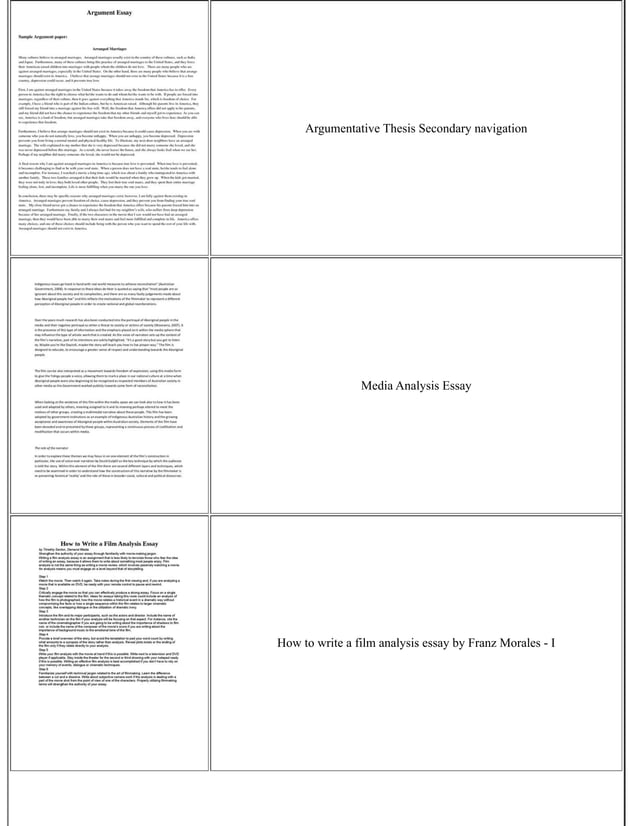 How To Write A Media Analysis Essay | PDF