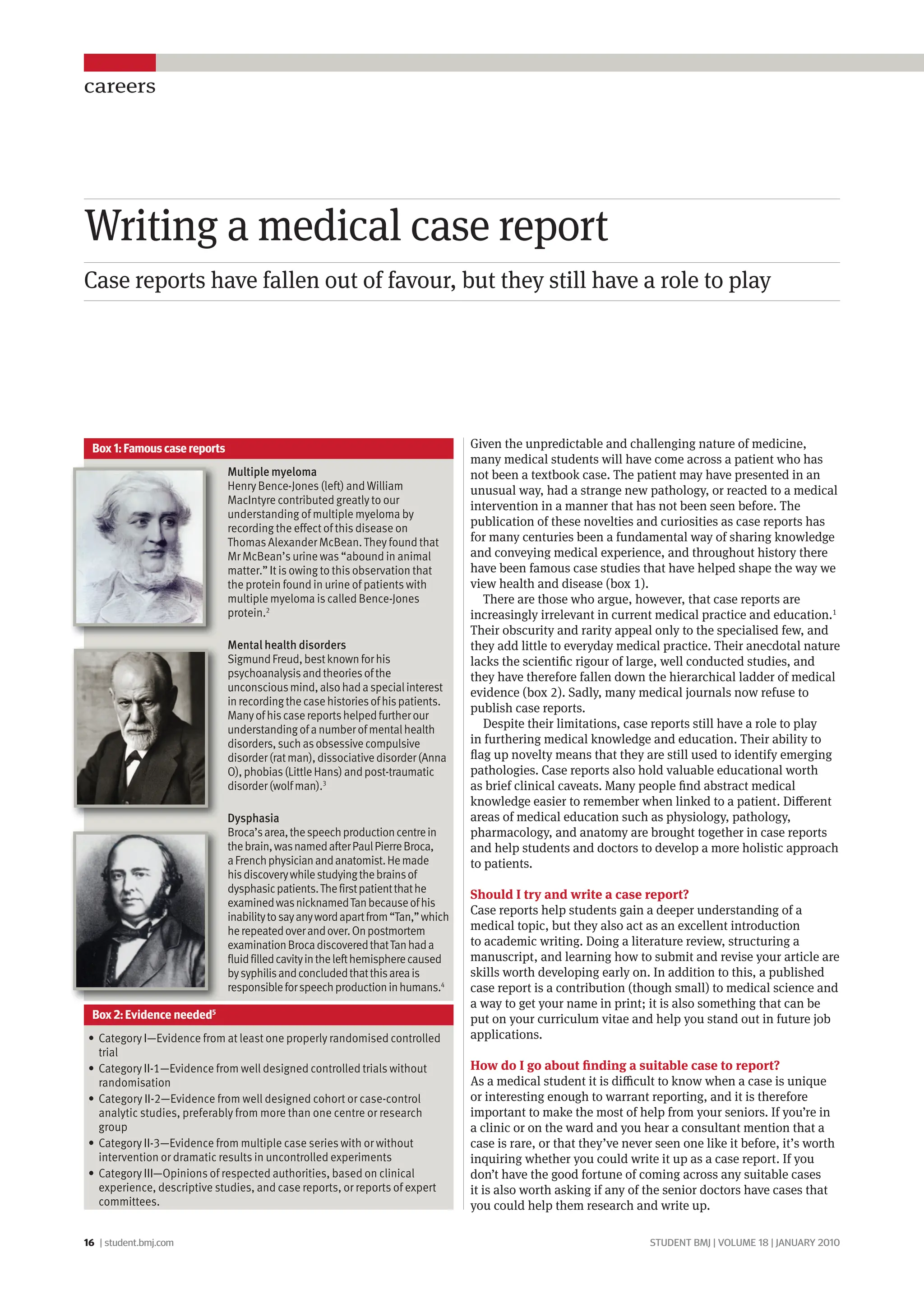 How To Write A Medical Case Report - BMJ | PDF