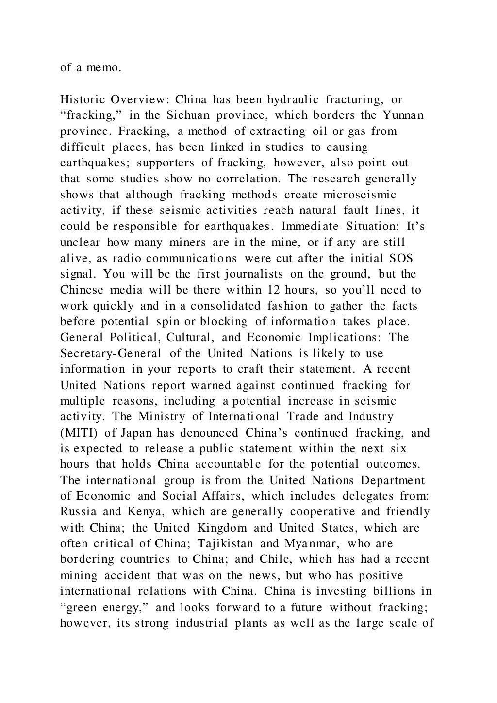 How to Write a Memo A memorandum or memo, as it is trad | DOCX