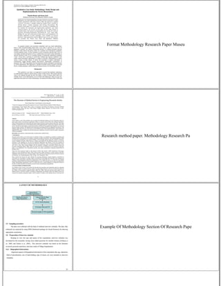 How To Write A Methods Section Of A Research Paper | PDF