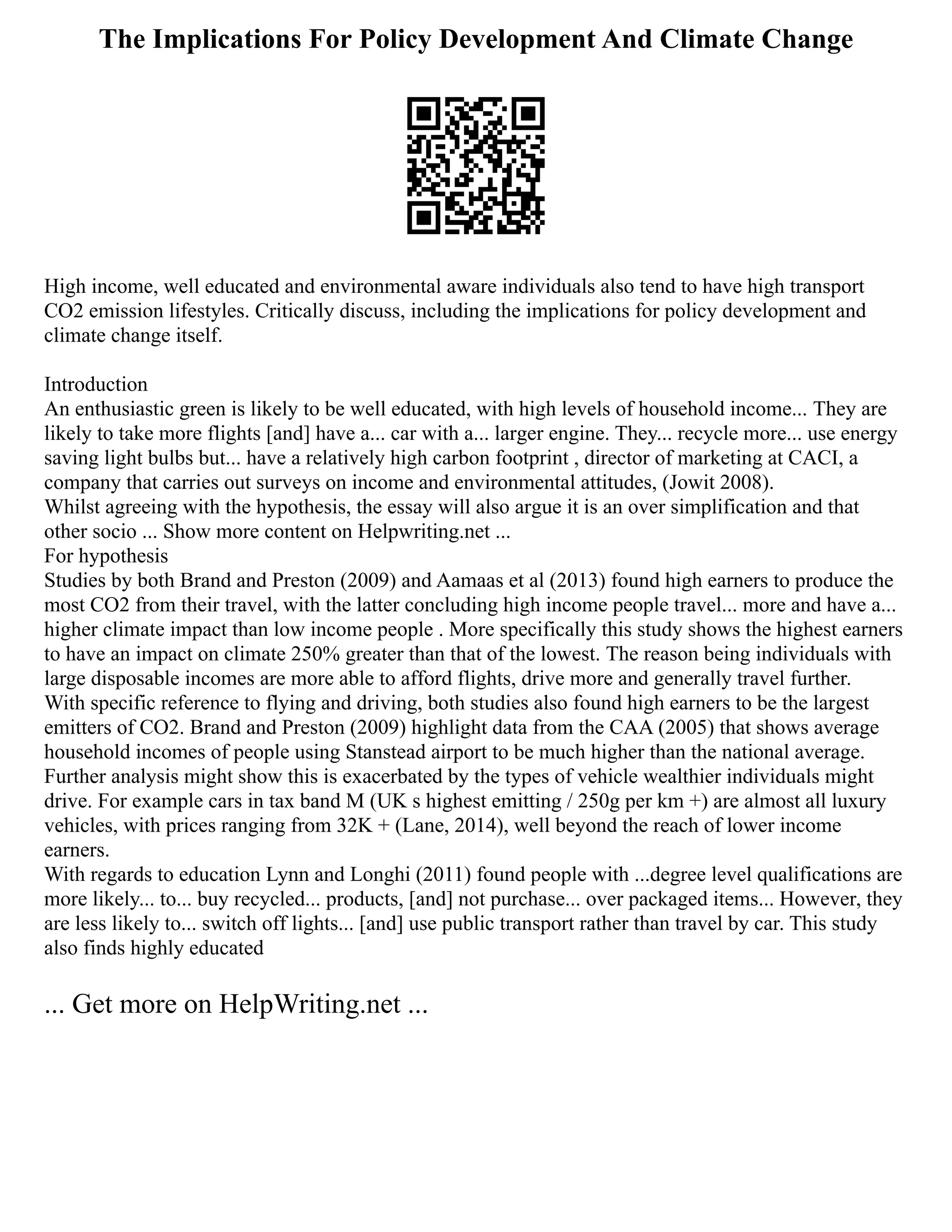 How To Write A Model UN Position Paper - (Example | PDF