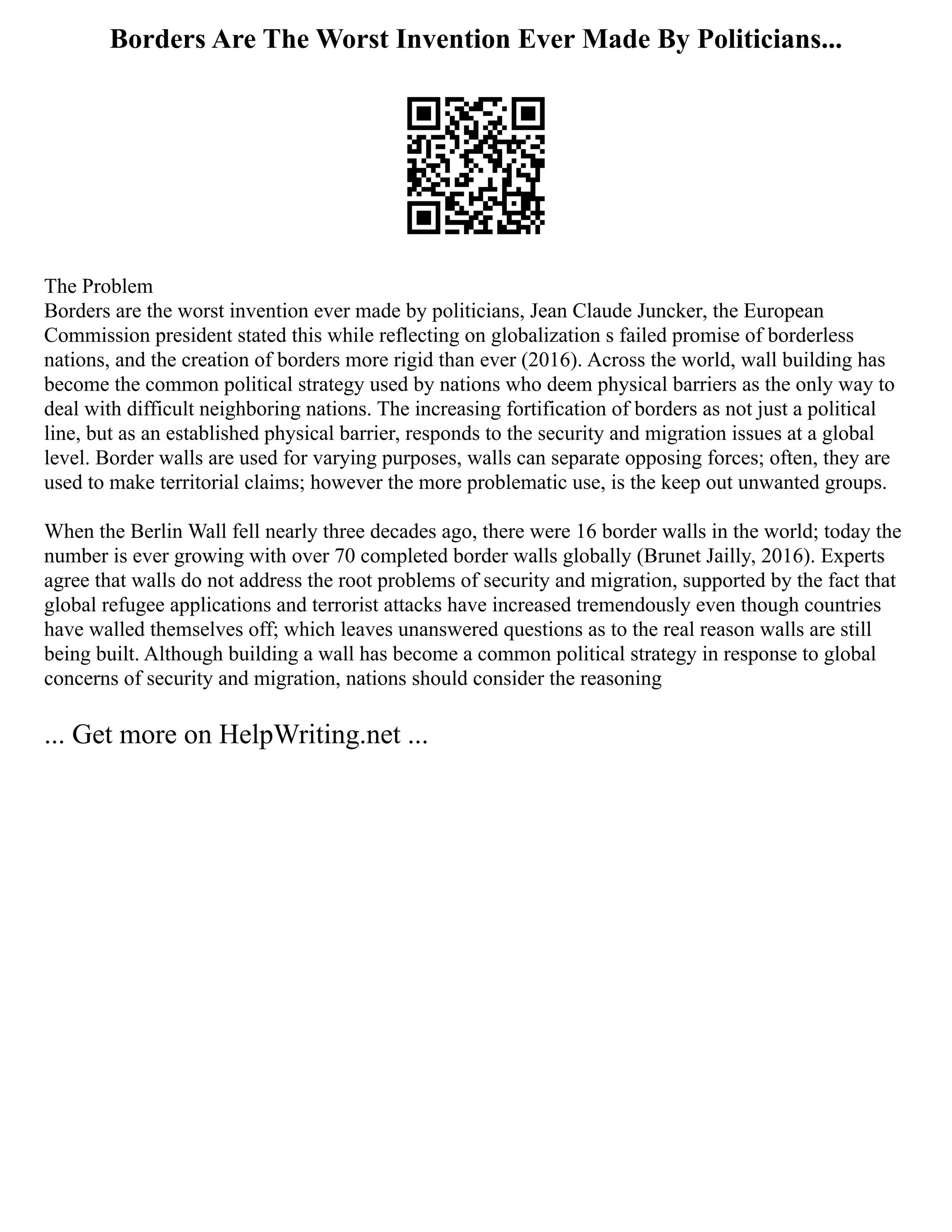 How To Write A Model UN Position Paper - (Example | PDF