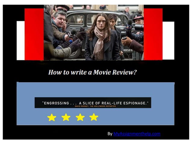 How to write a movie review | PDF