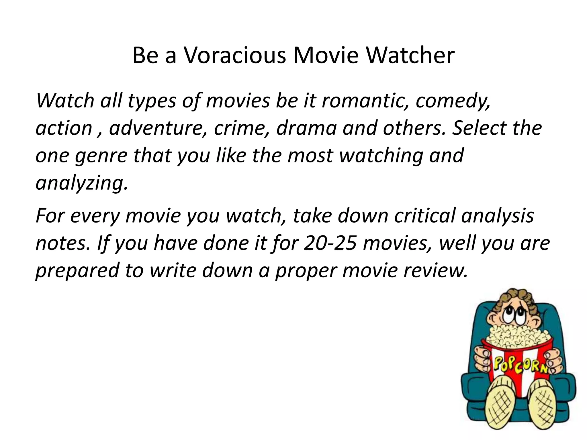 How to write a movie review? | PPTX