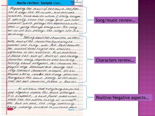How to Write a Movie Review: A latest Sample | PDF