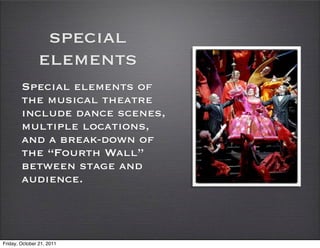 How To Write A Musical Drama - 9 Essential Drama Elements | PDF