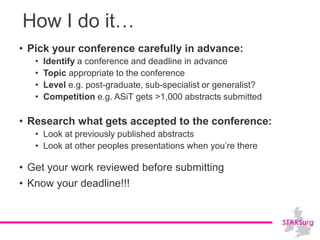 How to write an abstract | PPTX