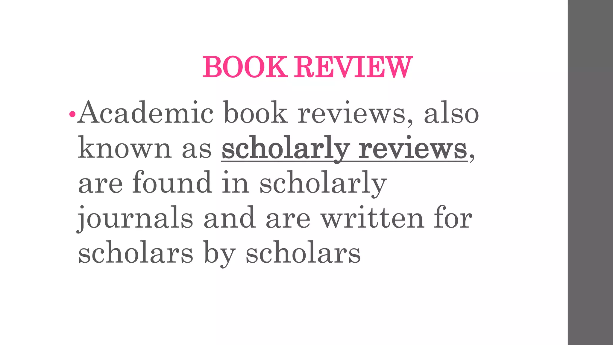 How to Write an Academic Book Review.1stLesson.pptx
