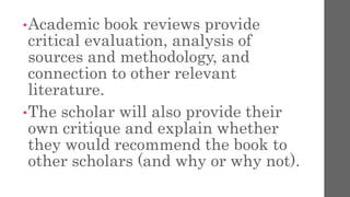 How to Write an Academic Book Review.1stLesson.pptx