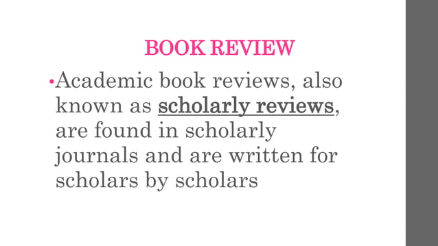 How to Write an Academic Book Review.1stLesson.pptx