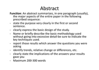 HOW TO WRITE AN ACADEMIC PAPER | PPT