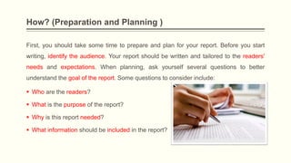 How to Write an Academic Report | PDF