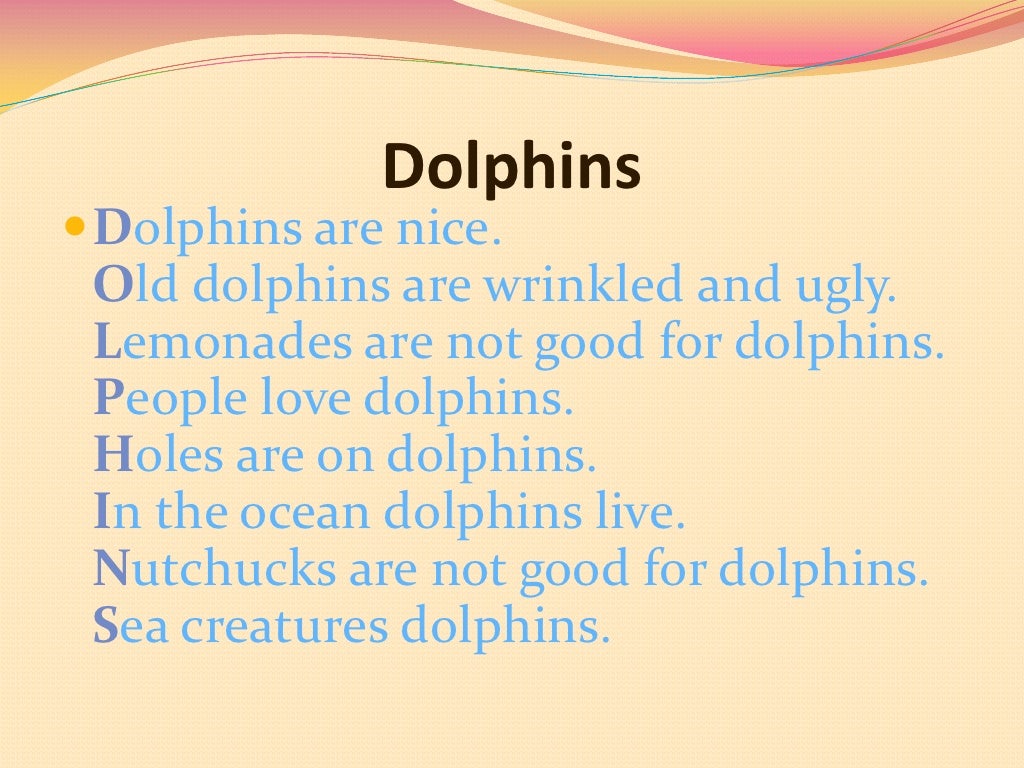 How To Write An Acrostic Poem