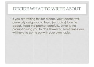 How To Write An Analytical Essay | PPT