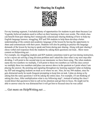 How To Write An Analytical Essay Introduction Example | PDF