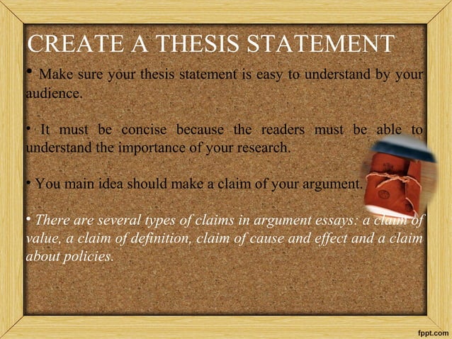 How to write an argumentative essay | PPT