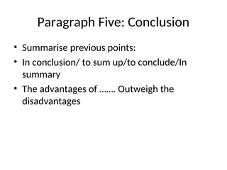 How to write an argumentative essay. ppt | PPT