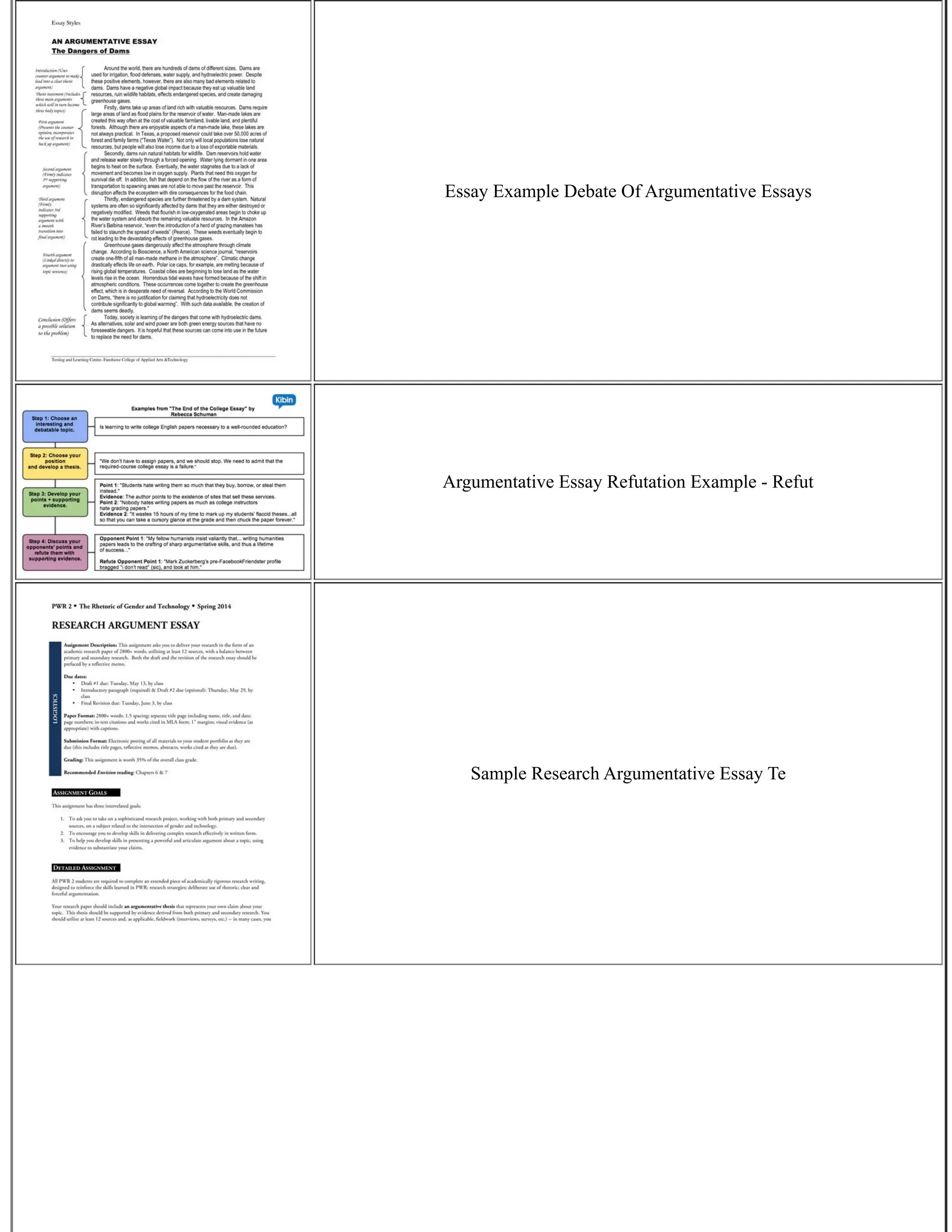 How To Write An Argumentative Research Paper | PDF