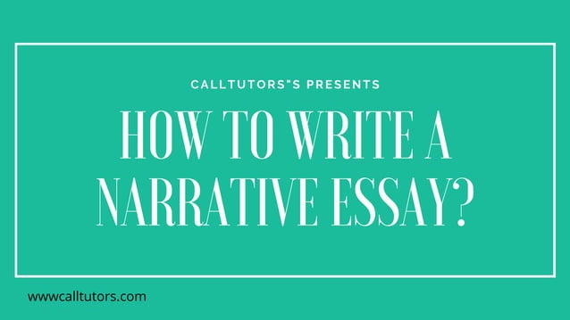 How to write a narrative essay | PDF