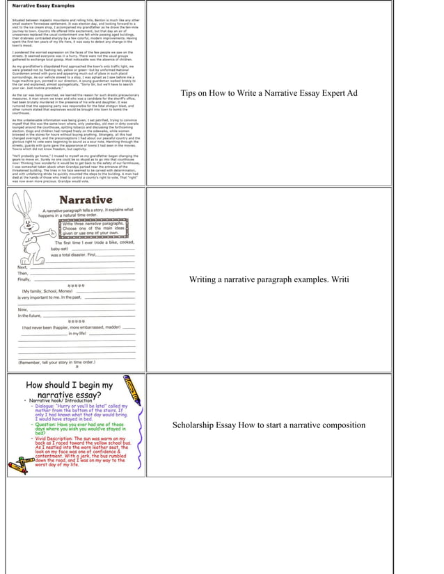 How To Write A Narrative Essay | PDF | Books and Literature