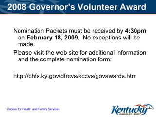 How to write an award nomination | PPT