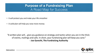 How To Write And Implement A Successful Fundraising Plan | PDF